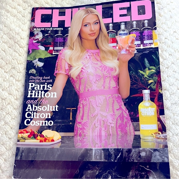 Chilled Magazine | Other | New Chilled Magazine Paris Hilton Cover No ...